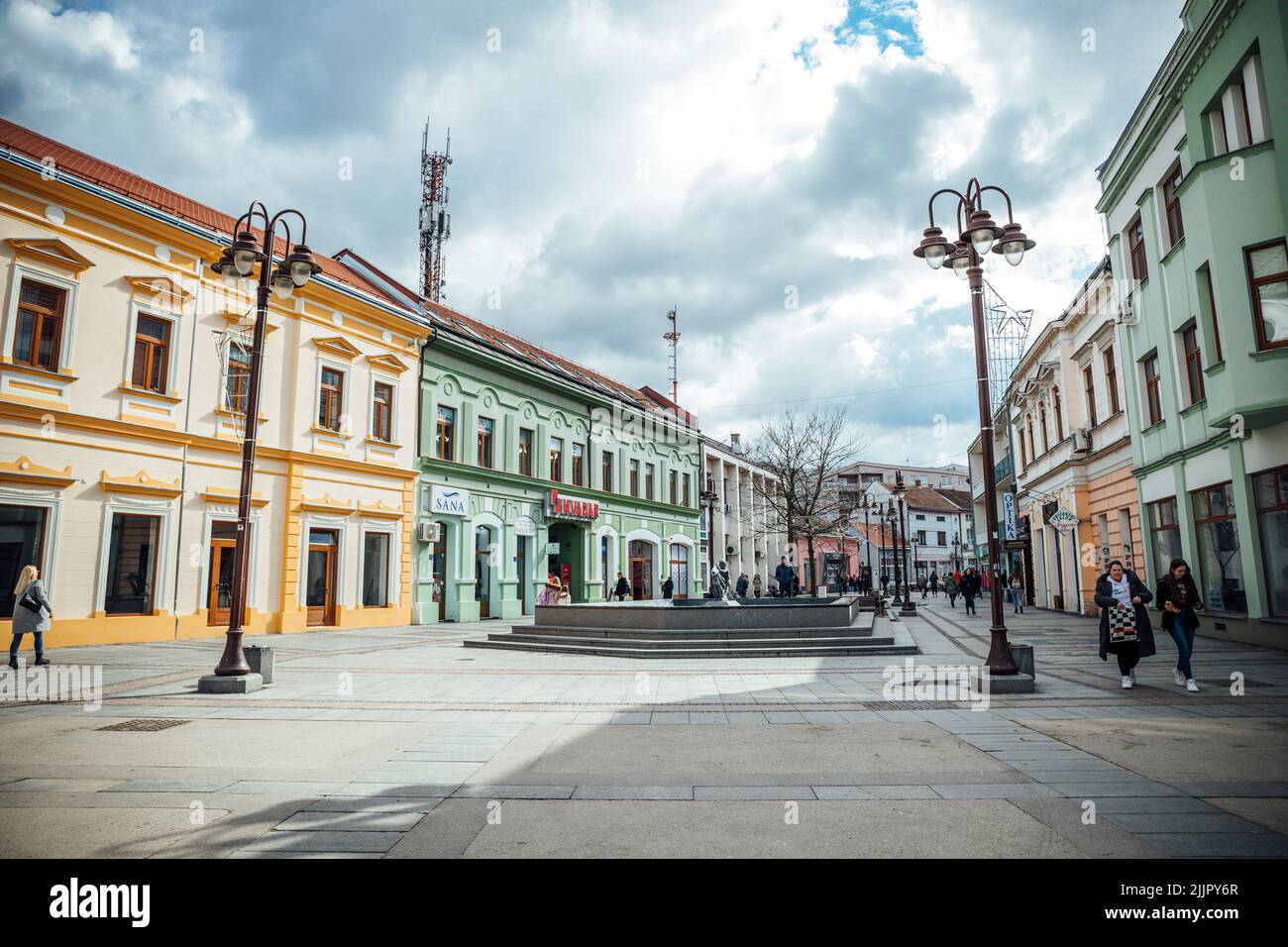 A City center of Brcko district, Bosnia and Herzegov Stock Photo - Alamy