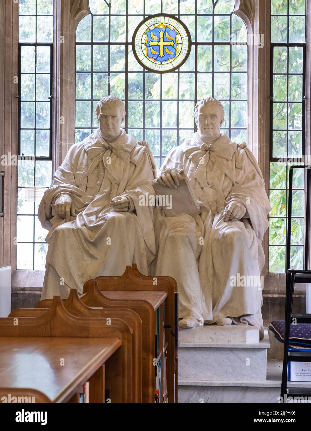 Statues of Lords Eldon and Stowell (John and William Scott) located in ...