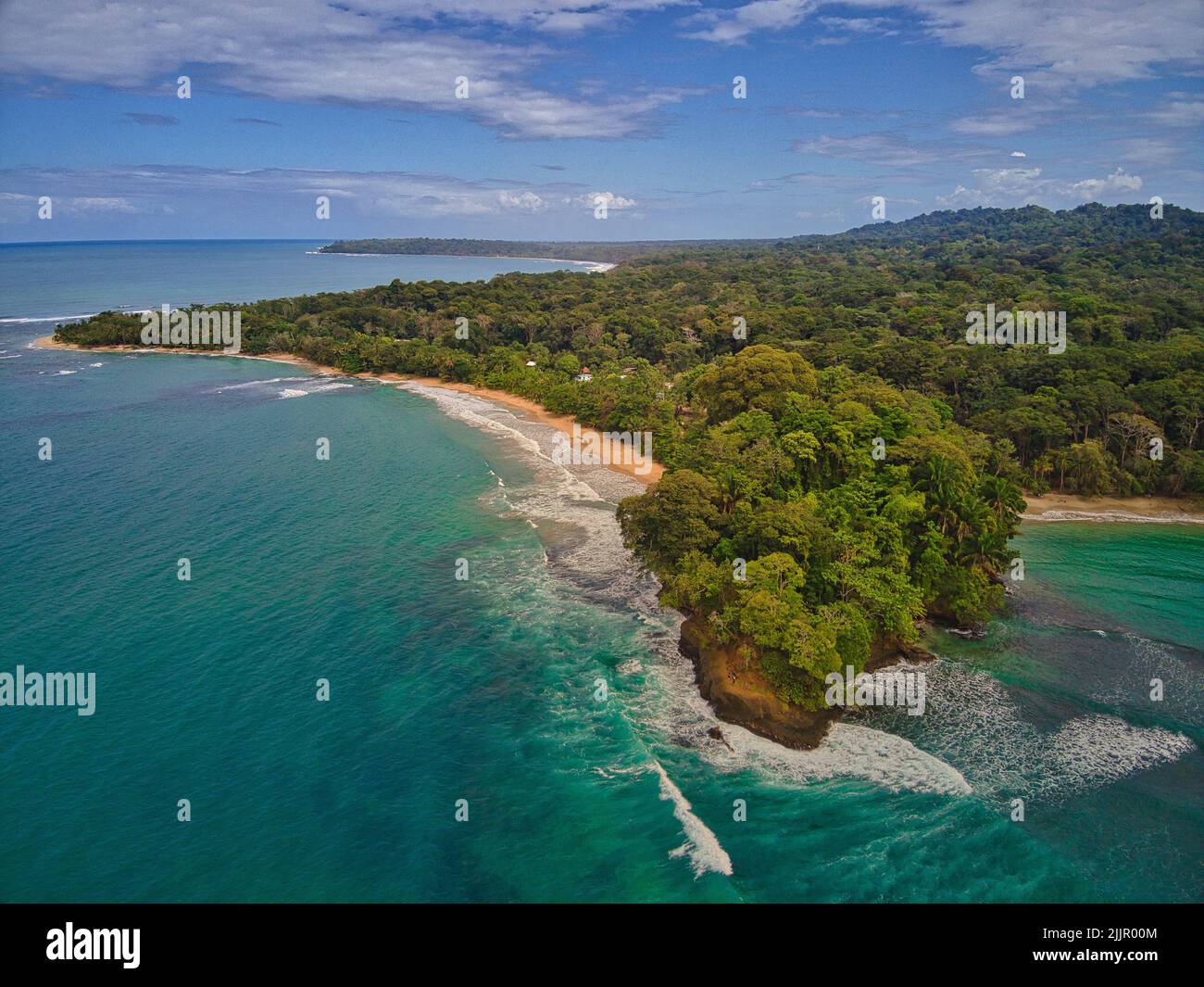 Punta Uva Manzanillo Caribe Costa Rica Stock Photo - Alamy