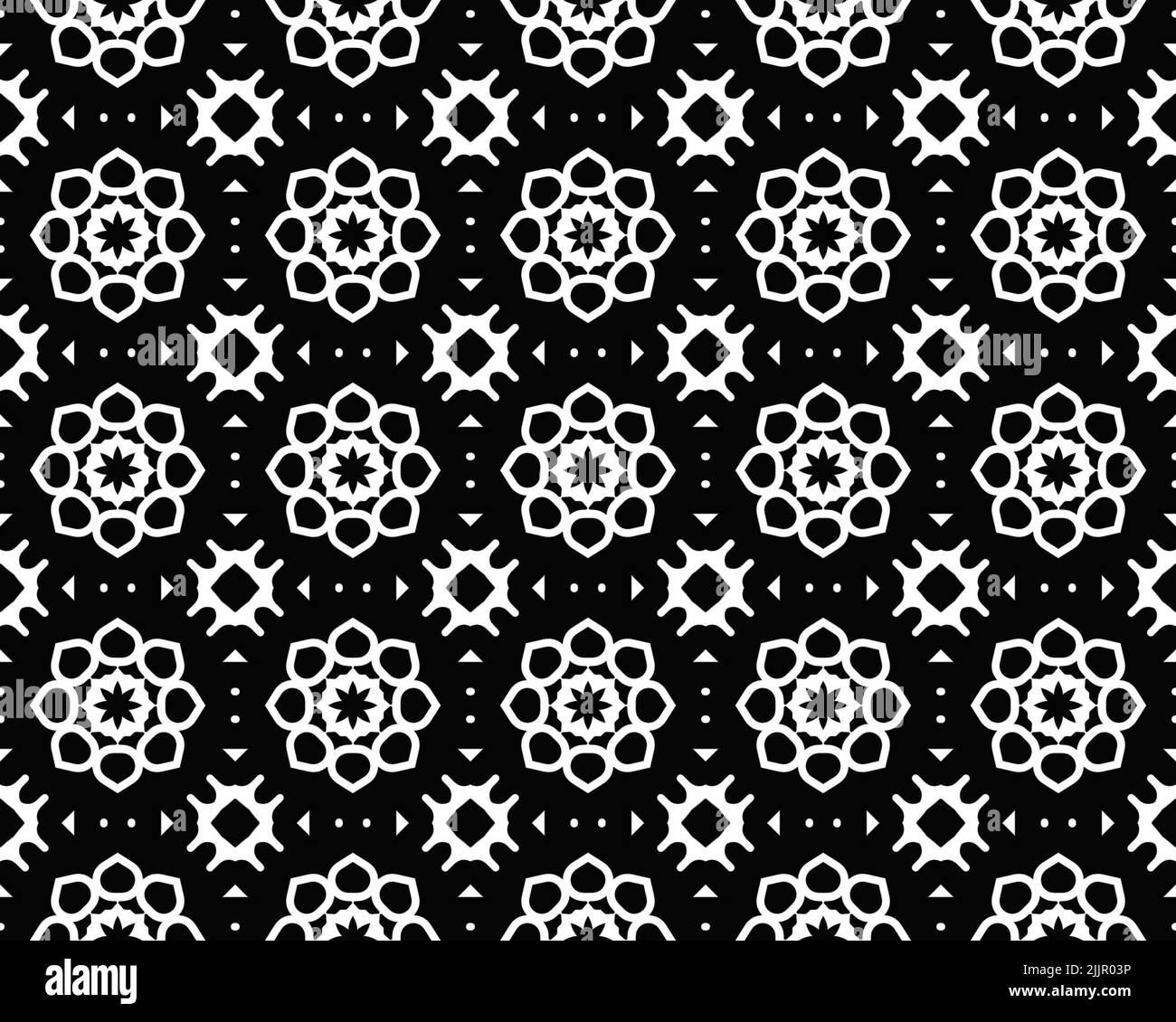 An illustration of a seamless tile pattern background Stock Photo - Alamy