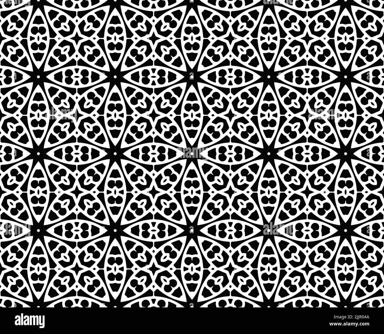 An illustration of a seamless tile pattern background Stock Photo - Alamy