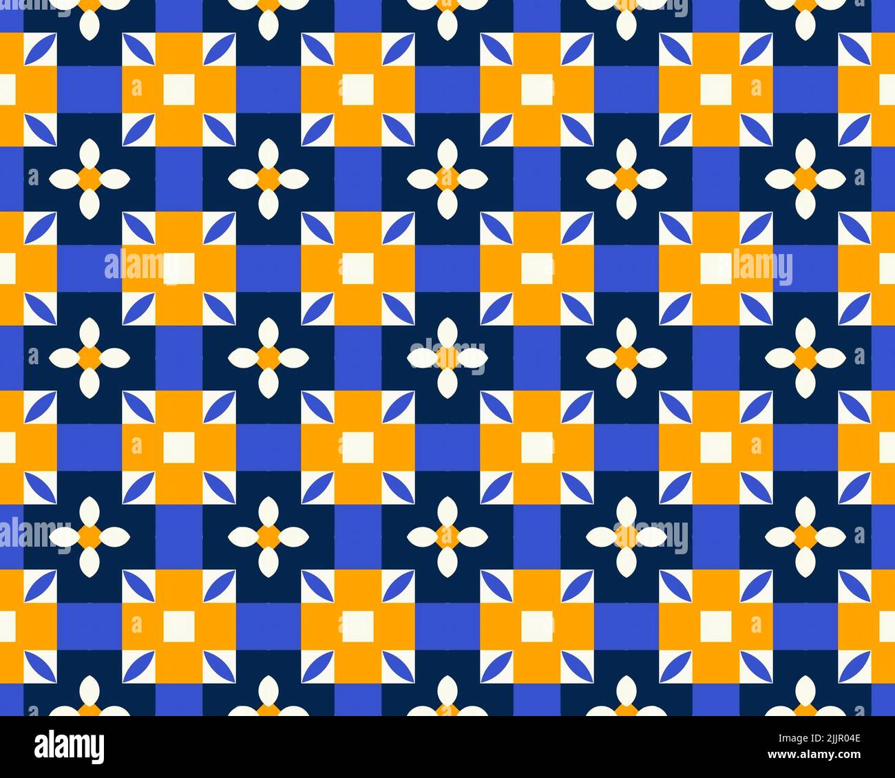 An illustration of a seamless tile pattern background Stock Photo - Alamy