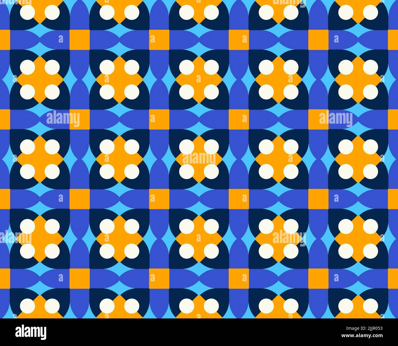 A seamless illustration of tile pattern for background or wallpaper ...