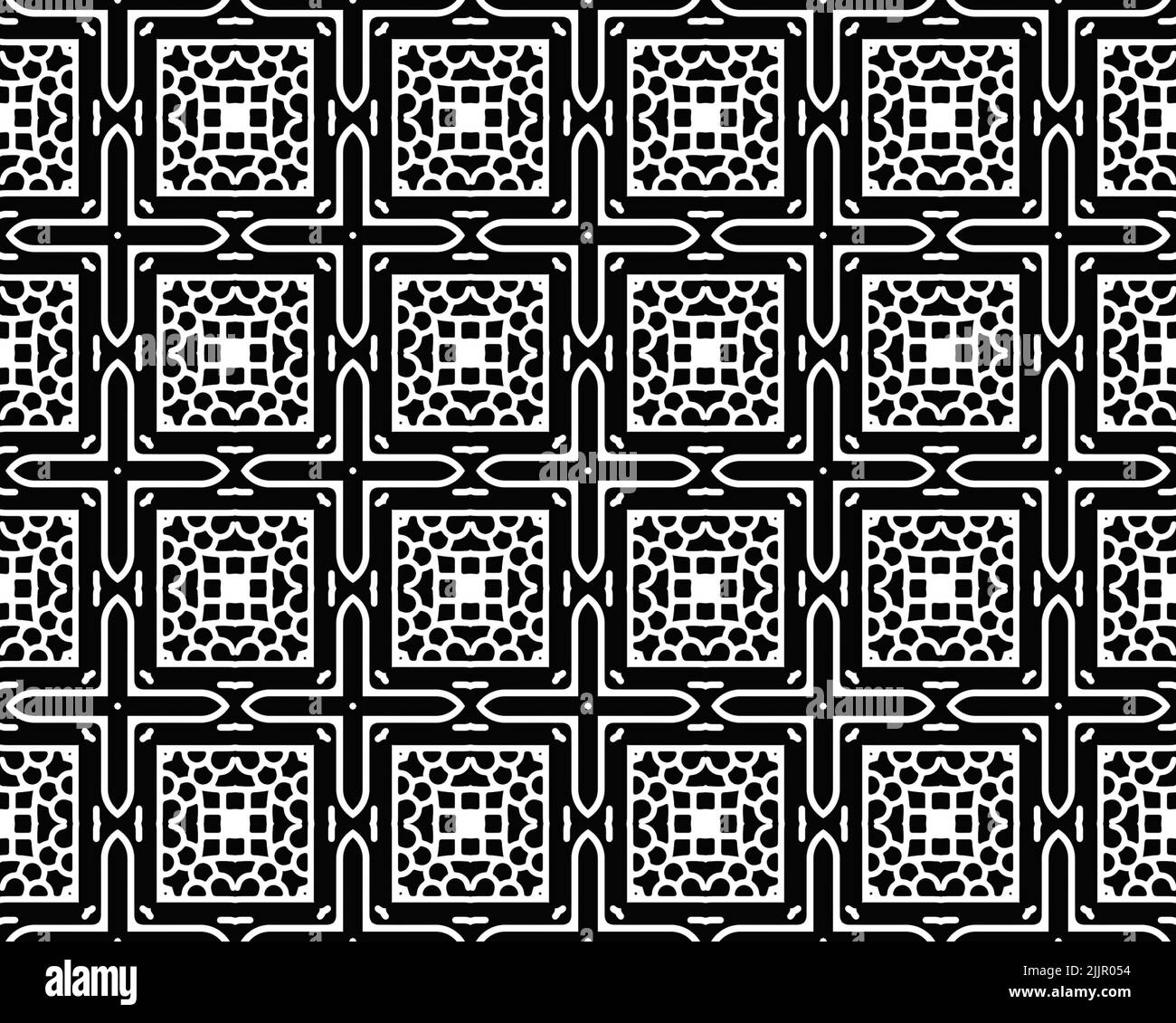 An illustration of a seamless tile pattern background Stock Photo - Alamy