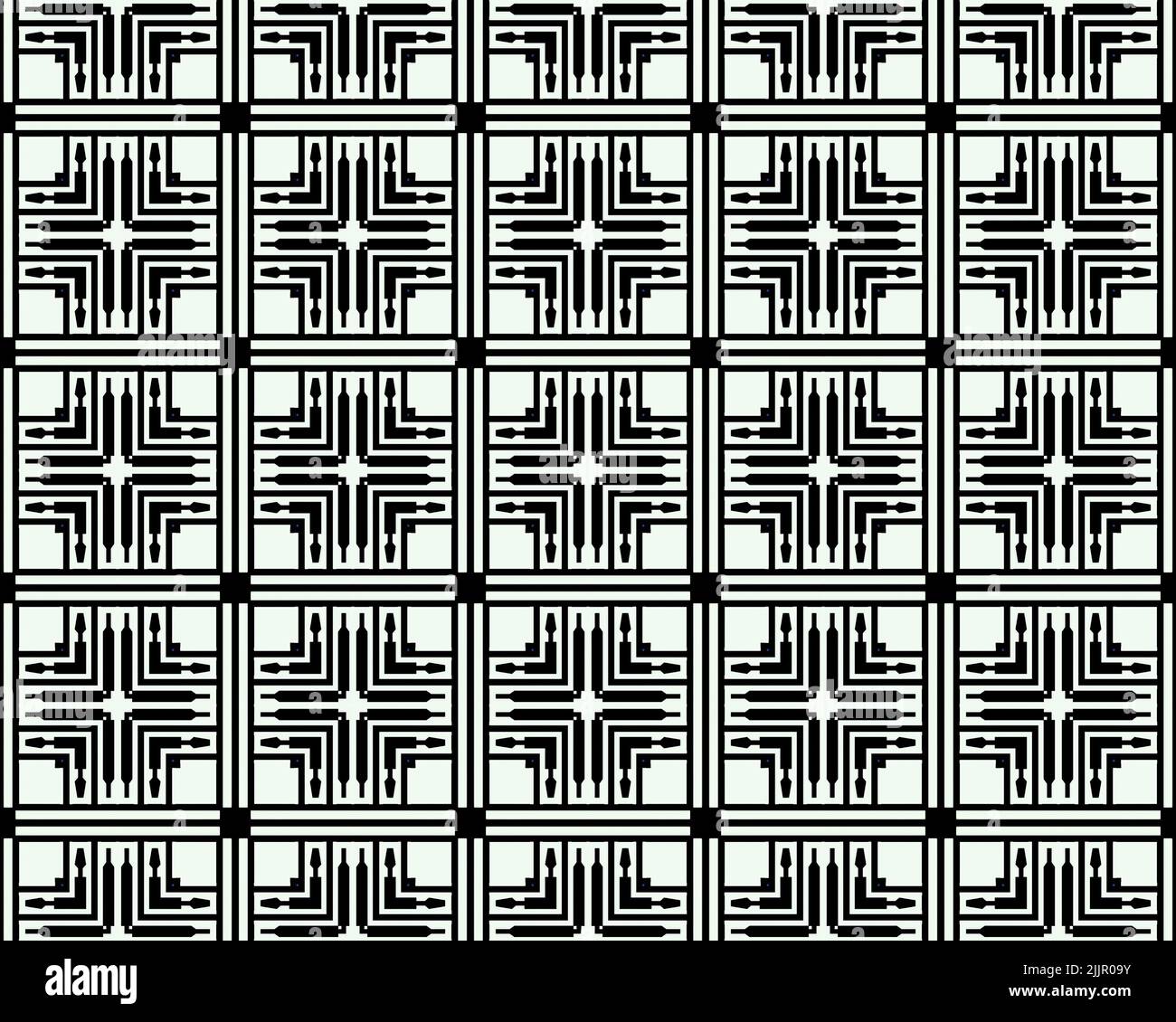 An illustration of a seamless tile pattern background Stock Photo - Alamy