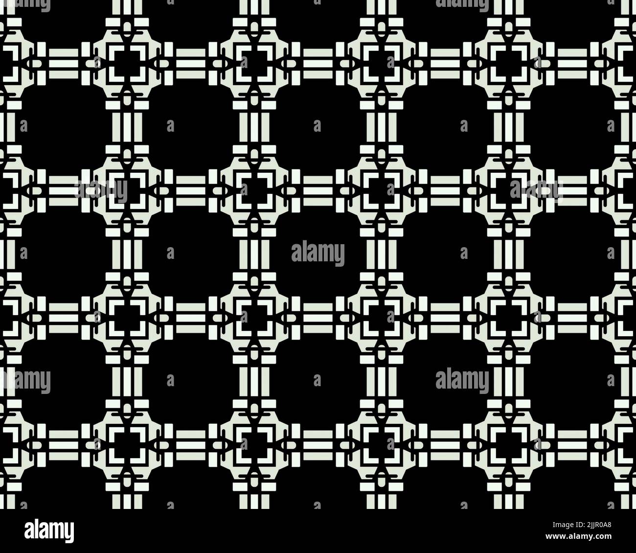An illustration of a seamless tile pattern background Stock Photo - Alamy