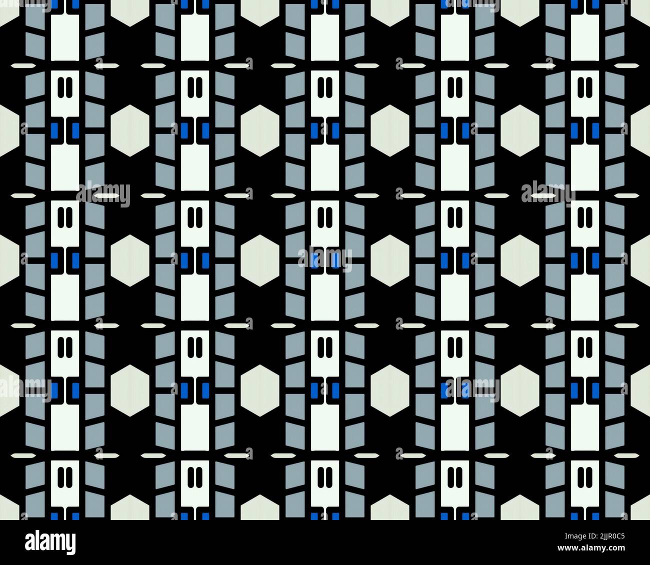 A seamless illustration of tile pattern for background or wallpaper ...