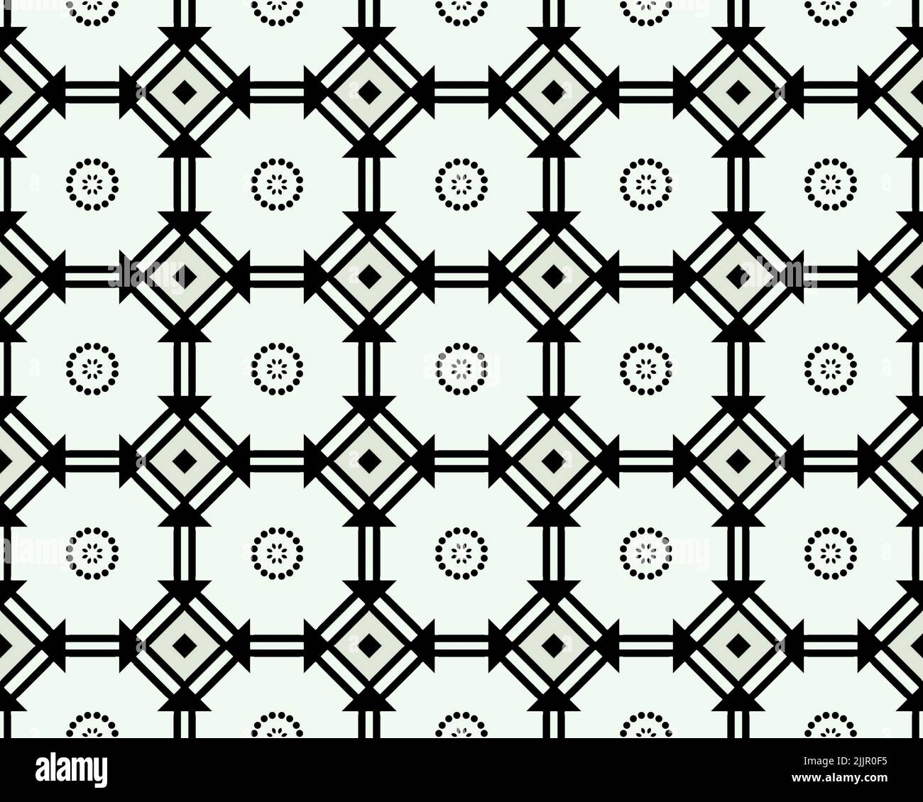 Abstract Geometric Seamless Pattern Background stock illustration Stock ...