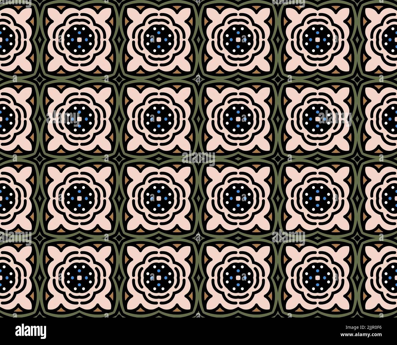 seamless illustration of tile pattern for background or wallpaper Stock ...