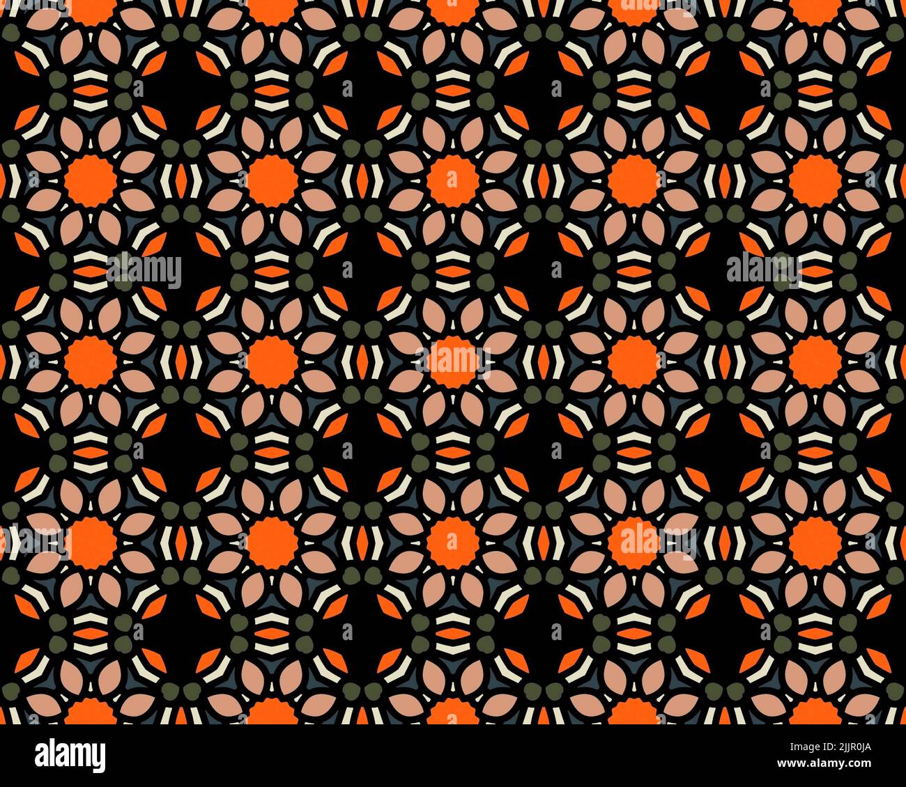 A seamless illustration of tile pattern for background or wallpaper ...