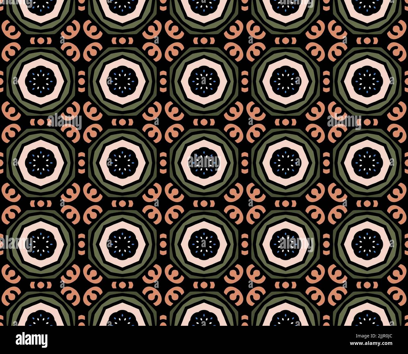 A seamless tile pattern in different colors Stock Photo - Alamy