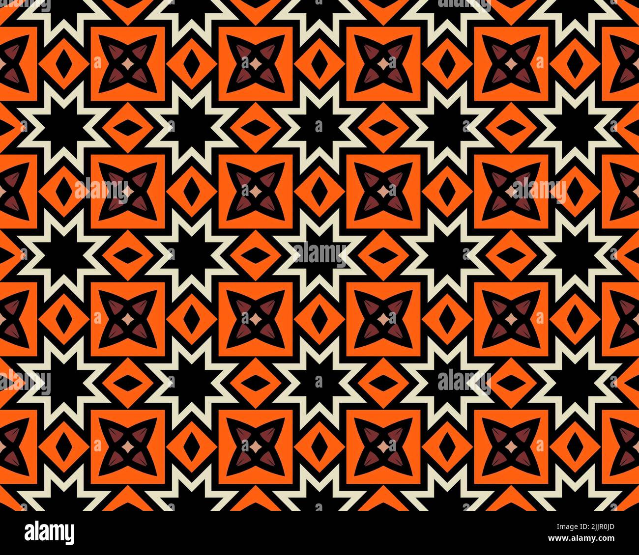 A seamless tile pattern in different colors Stock Photo - Alamy