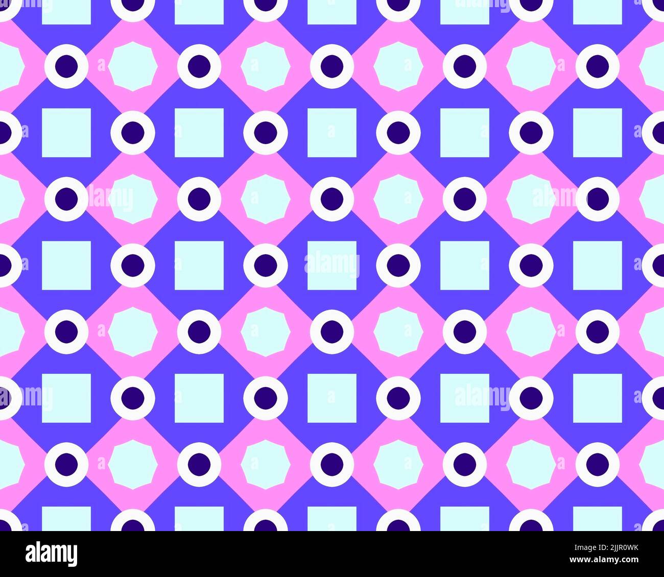 A 3D rendering of a colorful seamless tile pattern background Stock ...