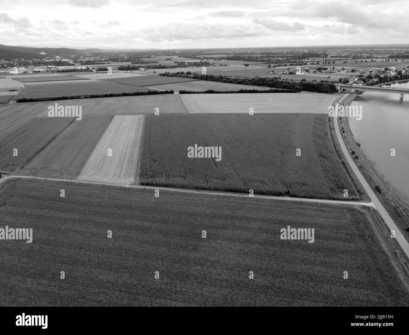 Aerial shot riverside dark hi-res stock photography and images - Alamy