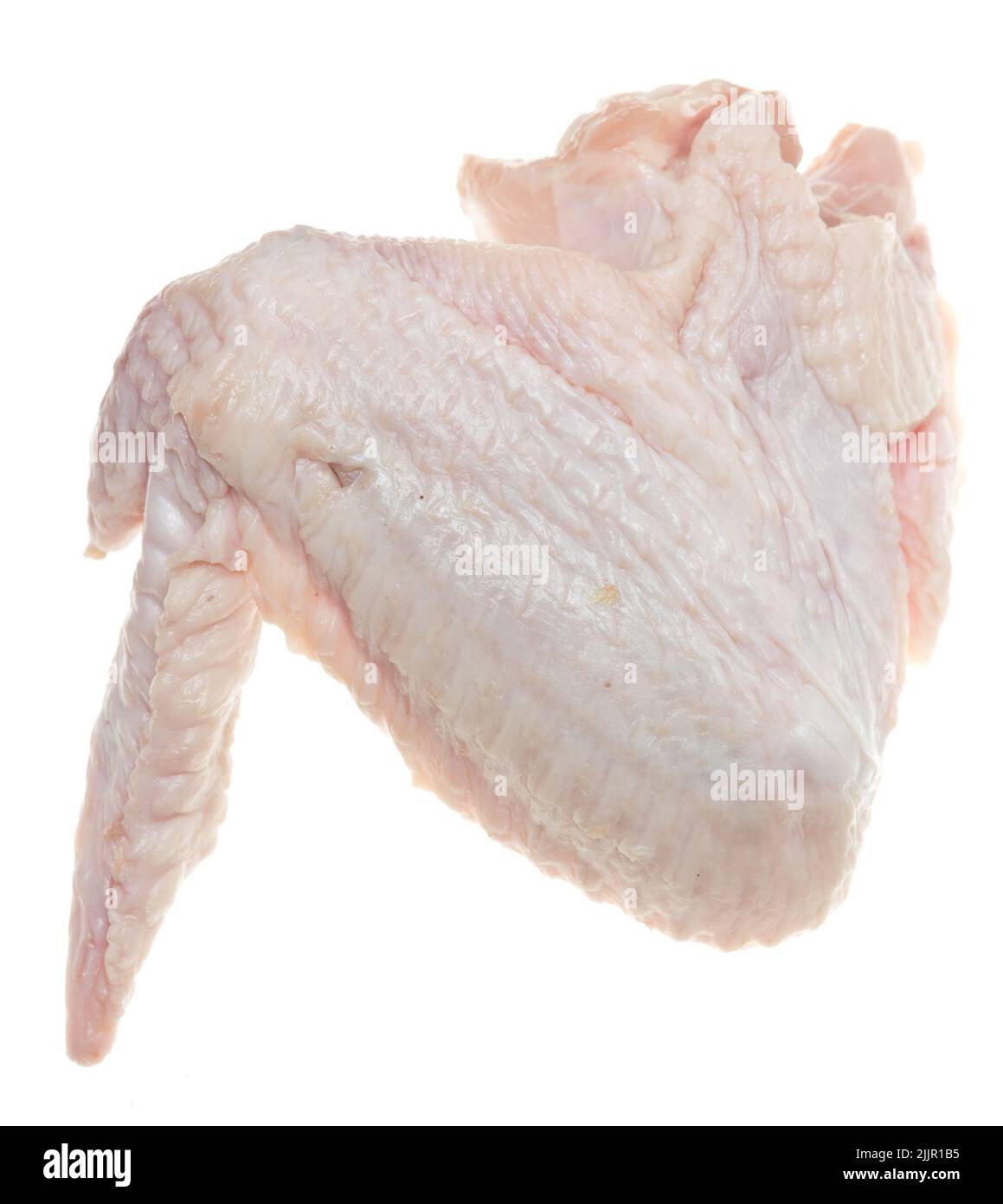 Chicken wing isolated on white background Stock Photo - Alamy