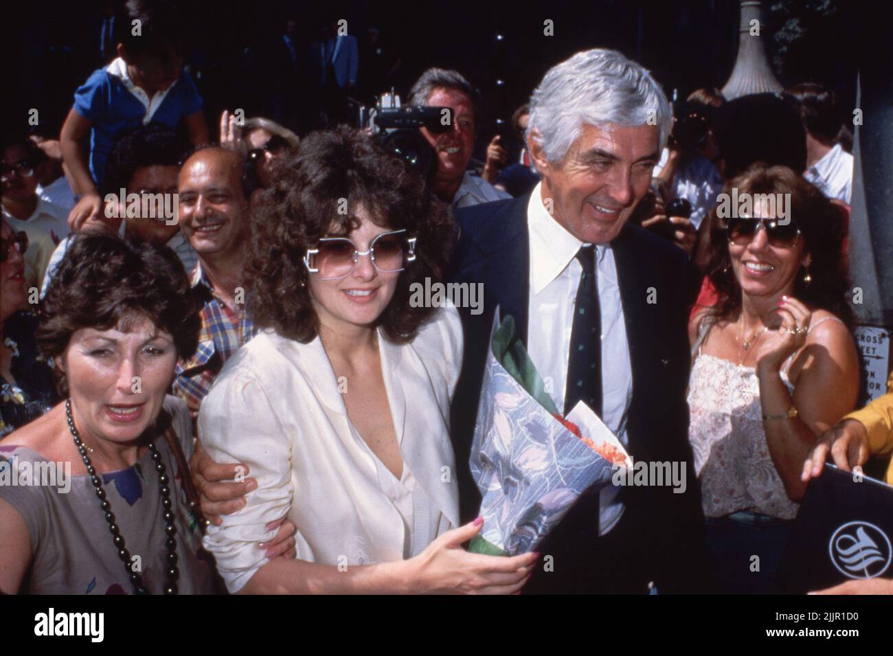 John DeLorean and wife Cristina arrive at U.S. Federal Courthouse in ...