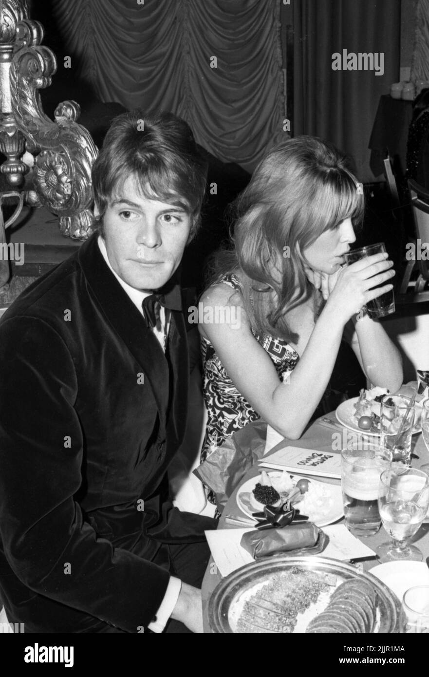 Julie Christie and Don Bessant at the premiere party for Dr. Zhivago in ...