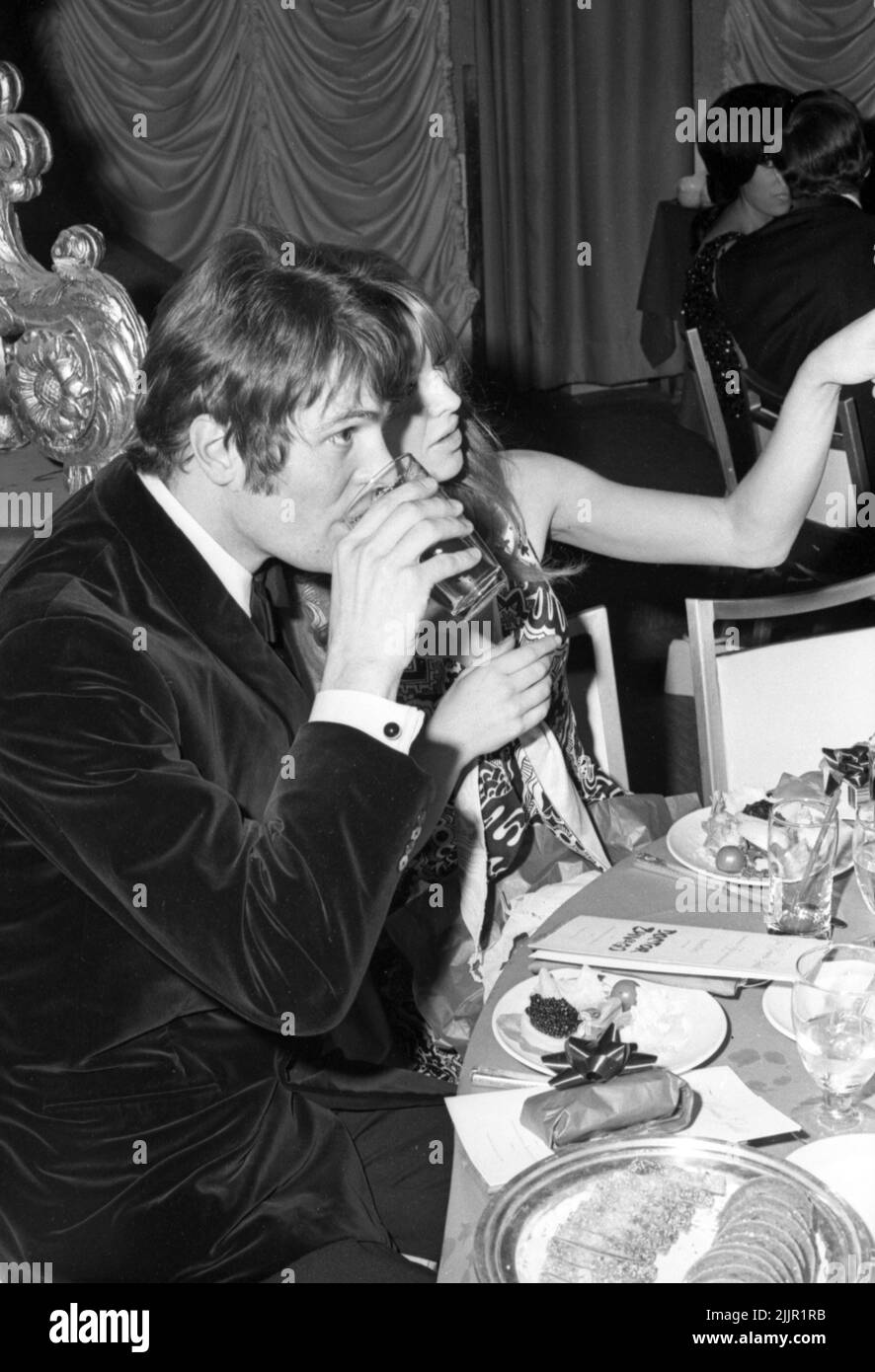 Julie Christie and Don Bessant at the premiere party for Dr. Zhivago in ...