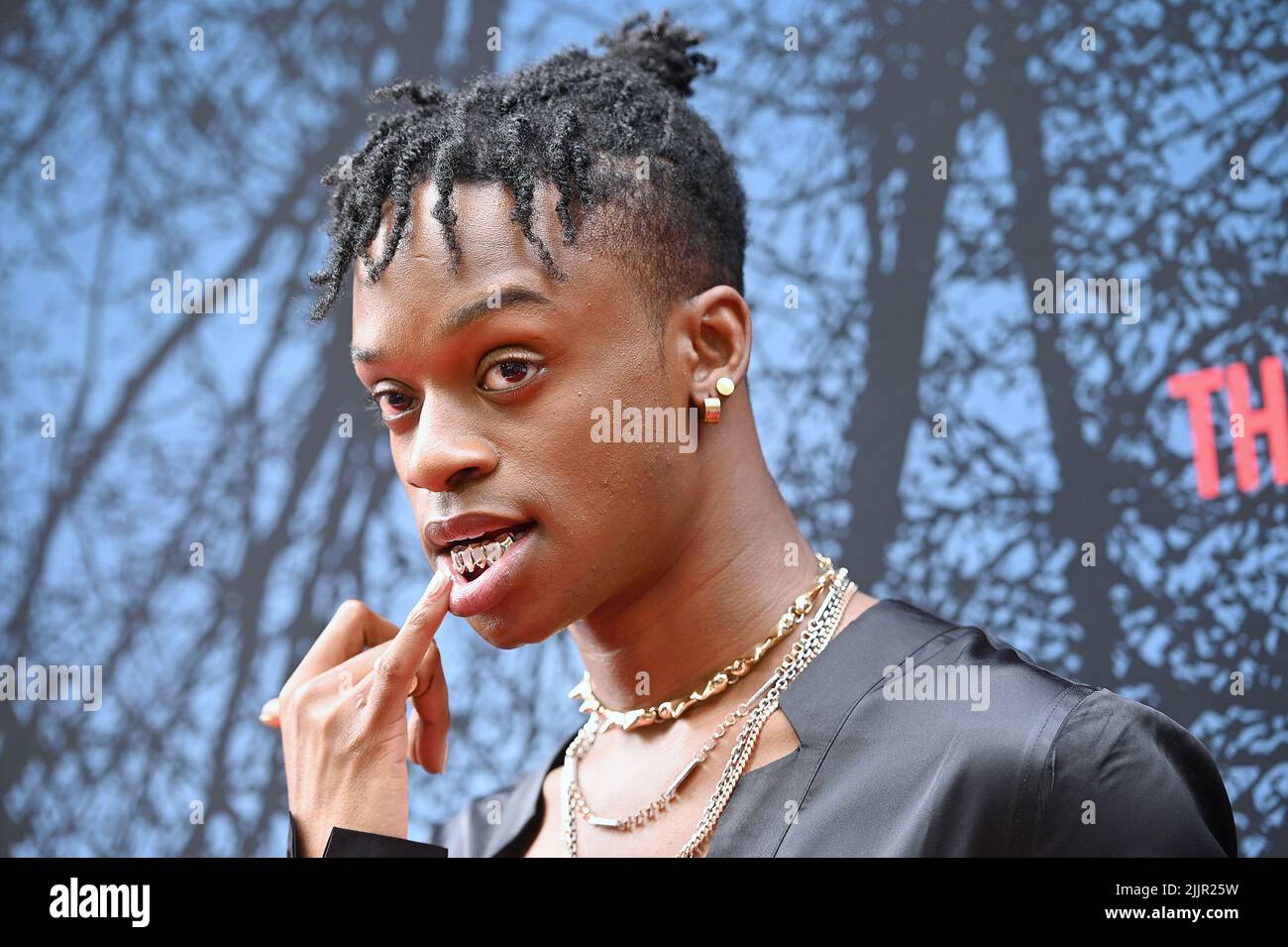 Austin Crute attends the “THEY/THEM” New York City Premiere at Studio ...