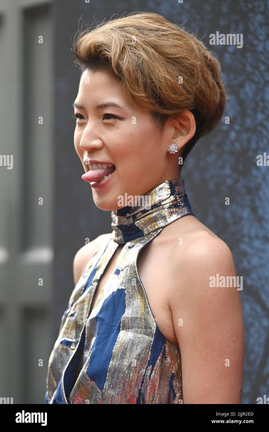 New York, USA. 27th July, 2022. Monique Kim attends the “THEY/THEM” New ...