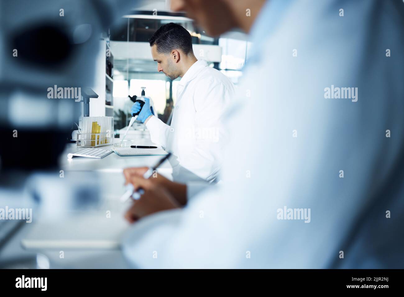 The worlds best medicine came from here. a young scientist conducting ...