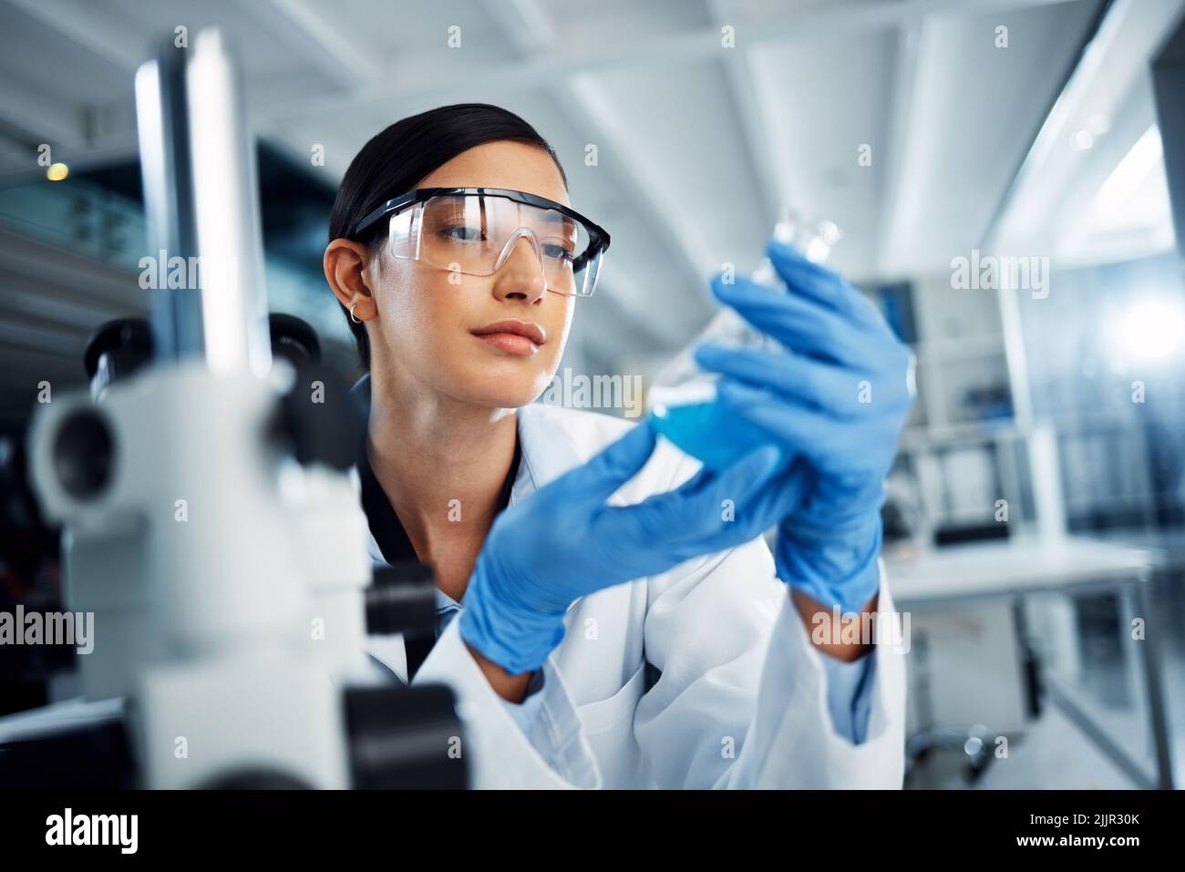 Life looks a lot better thanks to her research. a young scientist ...