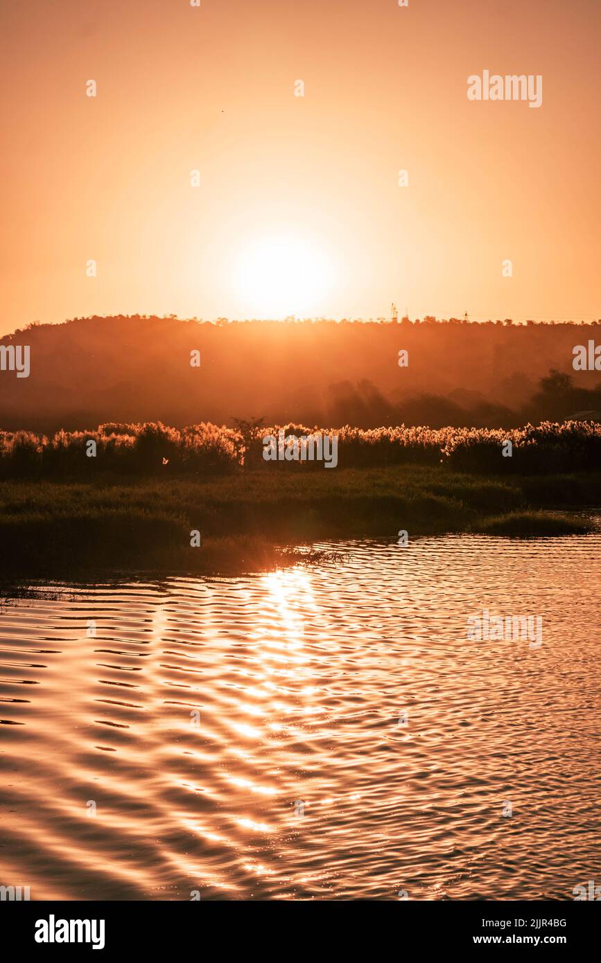 Abstract shot beach sunset hi-res stock photography and images - Alamy