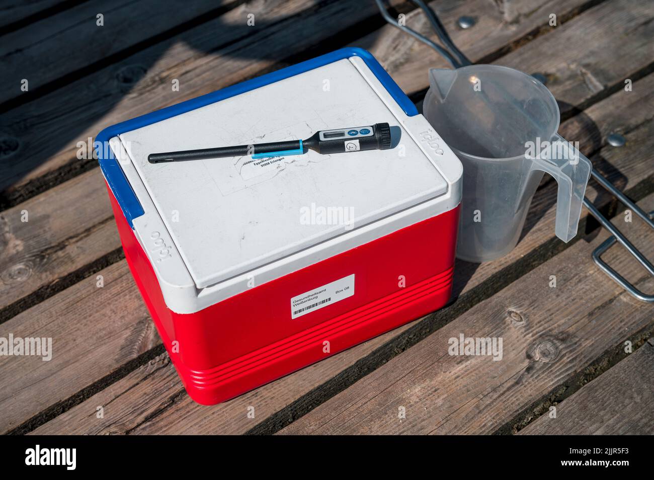 PRODUCTION - 25 July 2022, Bavaria, Pleinfeld: Julia Wittmann's ...