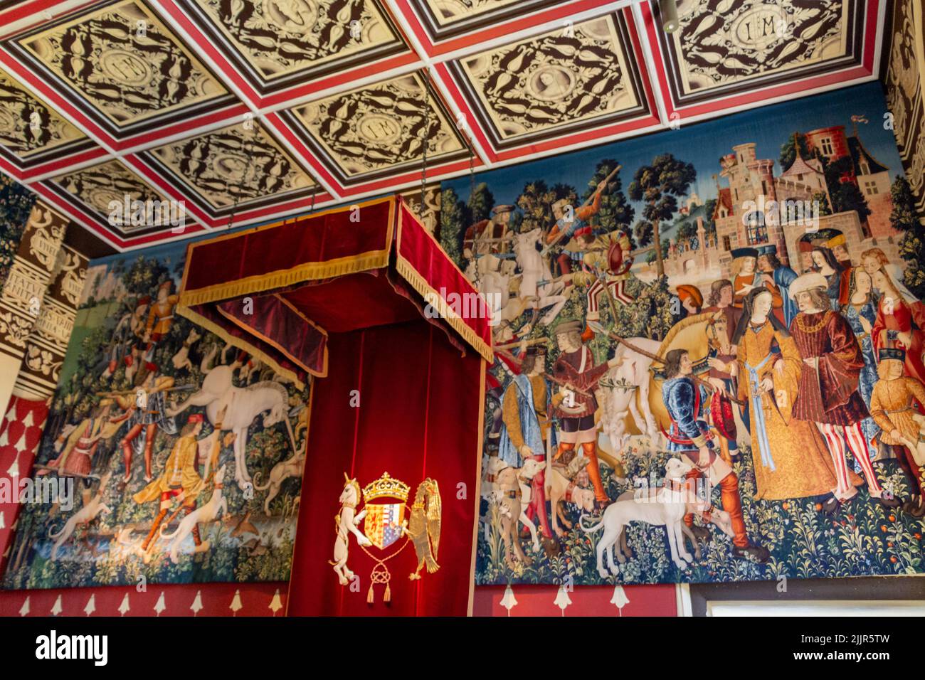 Stirling castle interior hi-res stock photography and images - Alamy