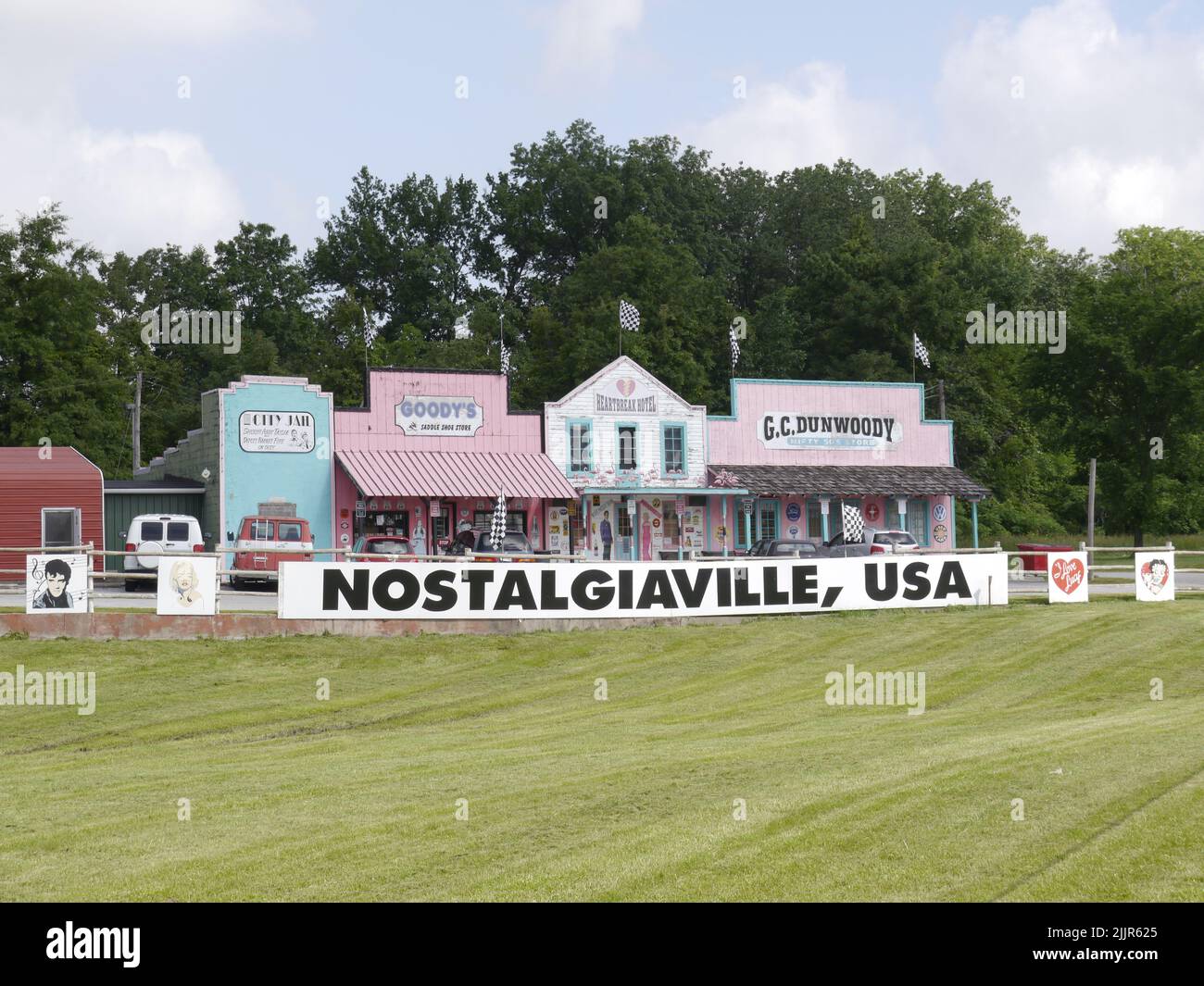 Nostalgiaville hi-res stock photography and images - Alamy