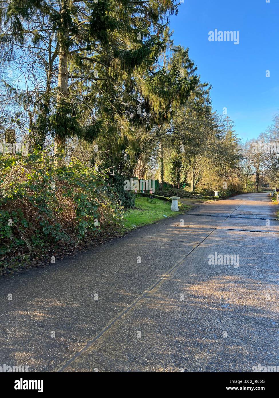 Empty garden hi-res stock photography and images - Alamy