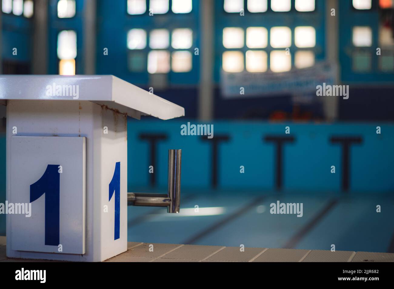 Swimming pool start hi-res stock photography and images - Alamy