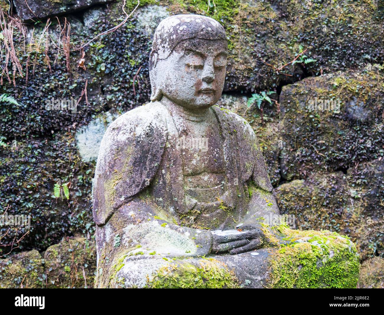 Closeup shot statue buddha hi-res stock photography and images - Alamy