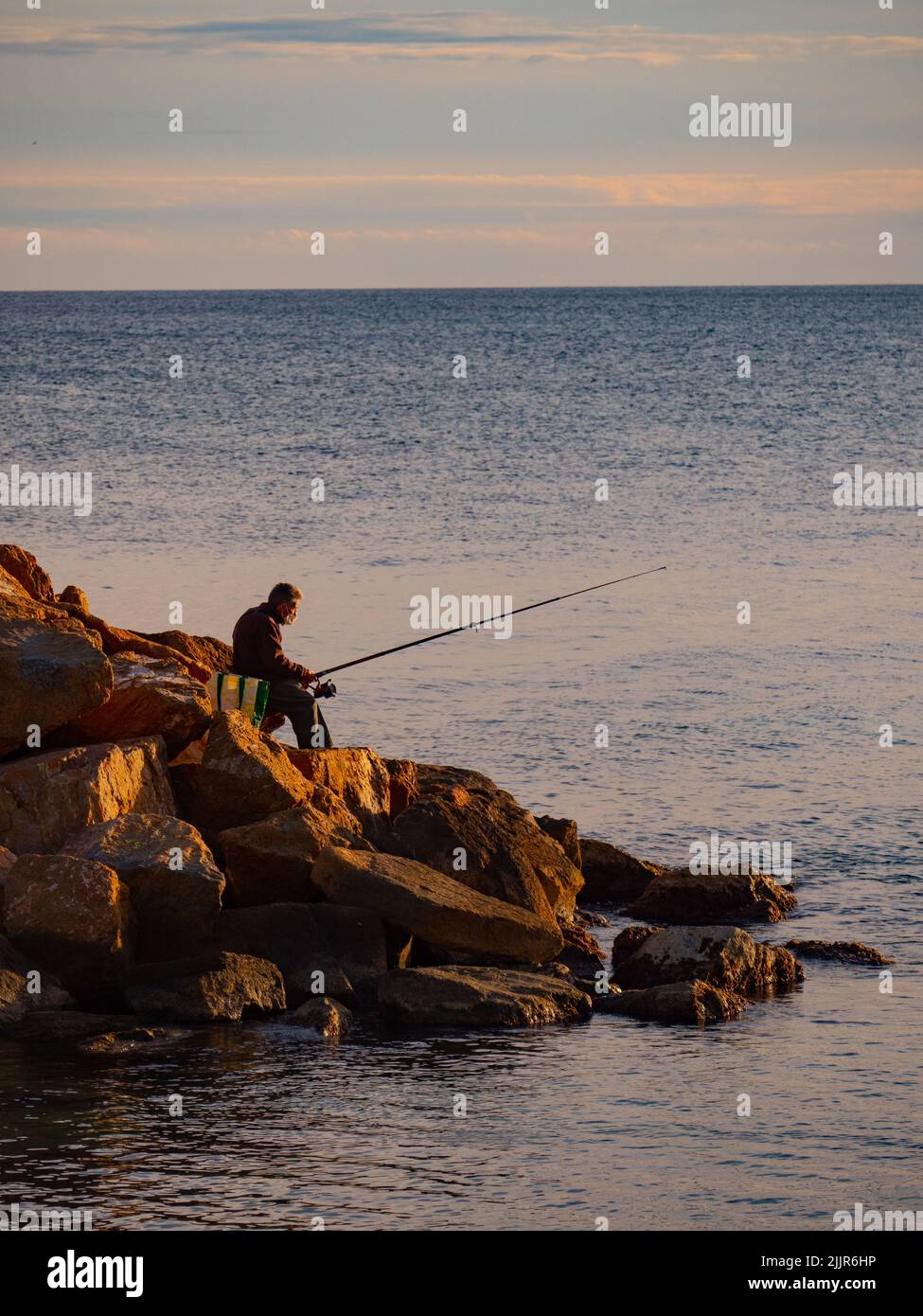 Grandpa fishing hi-res stock photography and images - Alamy
