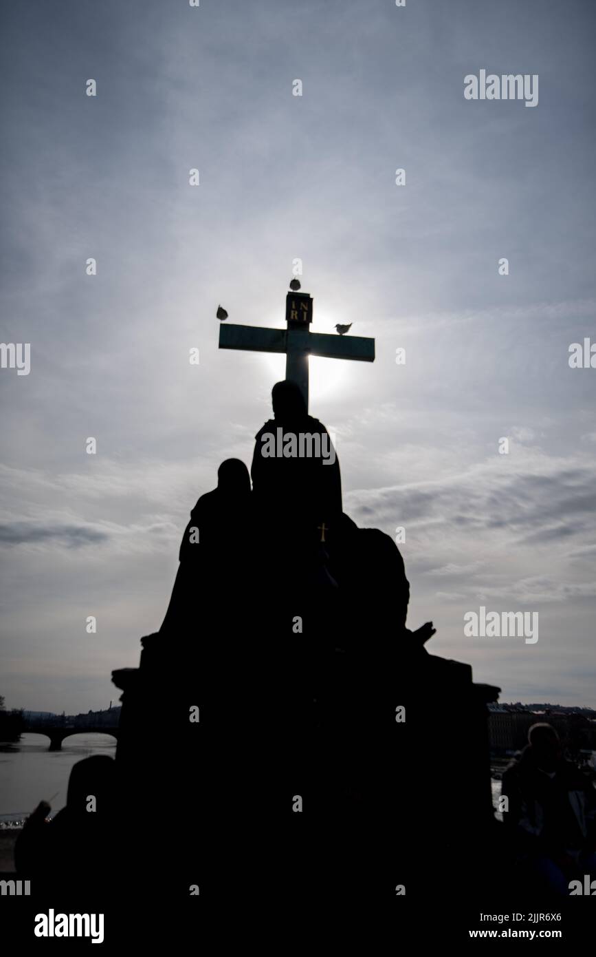 Christian cross vertical hi-res stock photography and images - Alamy