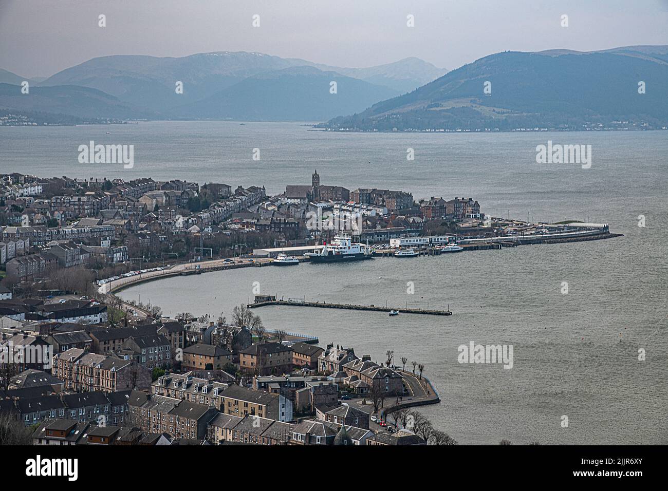 Aerial uk town hi-res stock photography and images - Alamy
