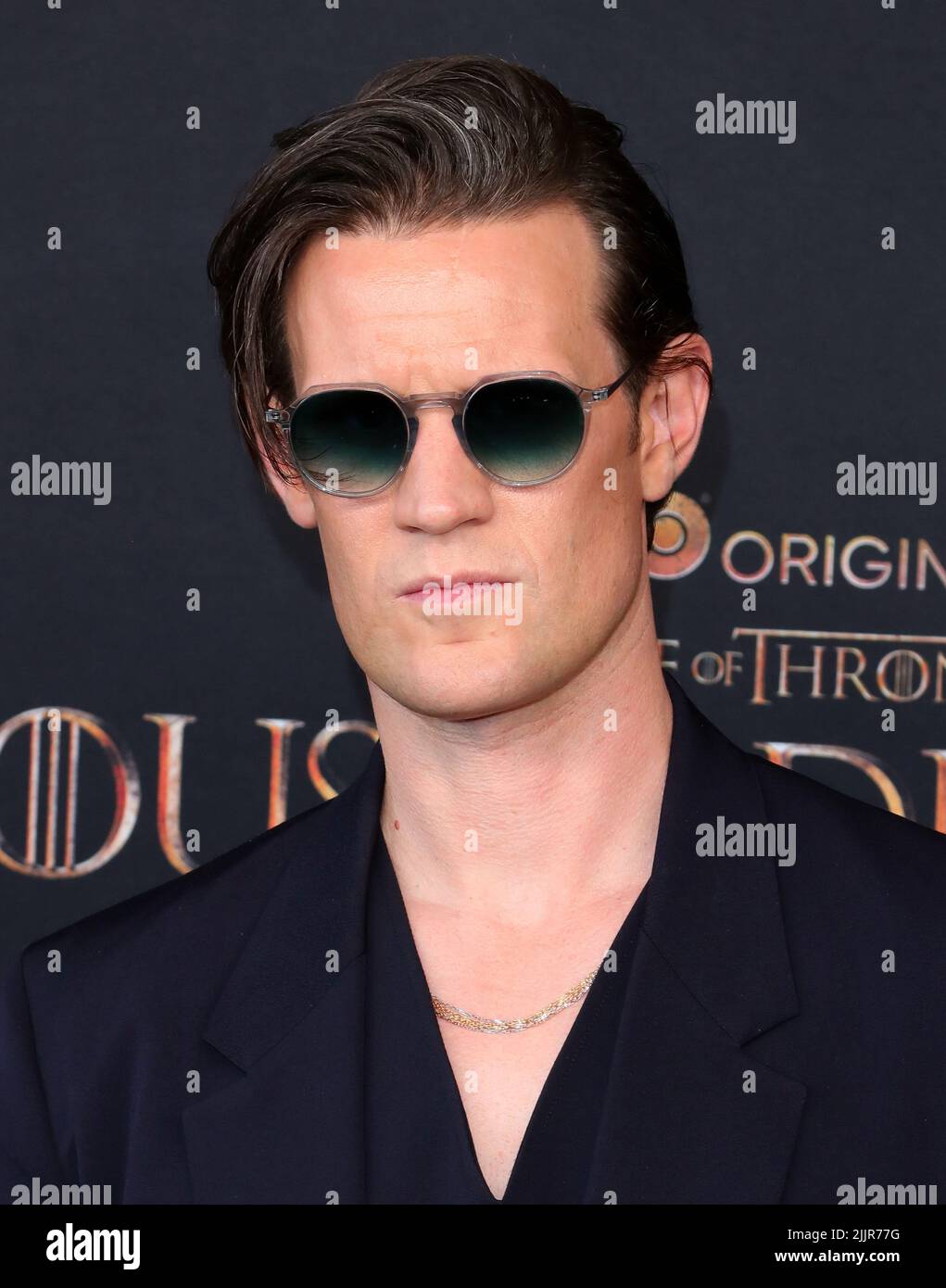 Matt Smith arrives at The HBO Original Drama Series HOUSE OF THE DRAGON ...