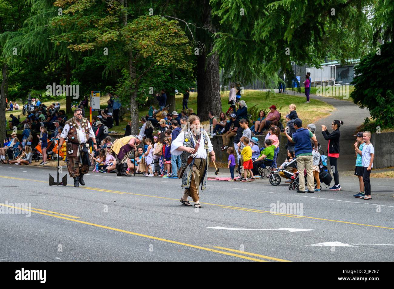 WEST SEATTLE WA, USA – JULY 23, 2022: West Seattle Grand Parade ...