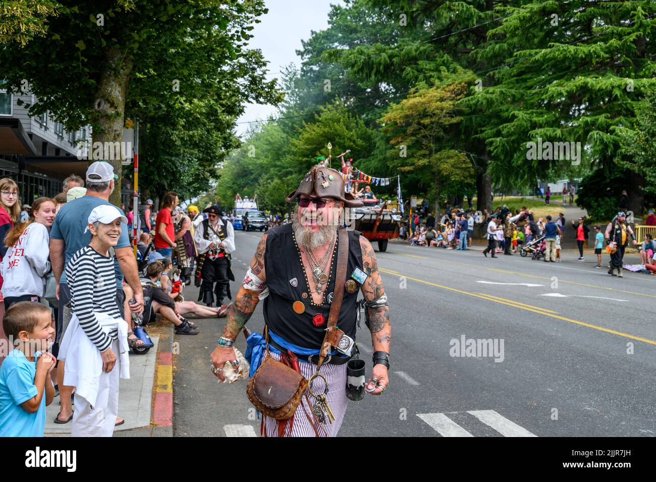 WEST SEATTLE WA, USA – JULY 23, 2022: West Seattle Grand Parade ...