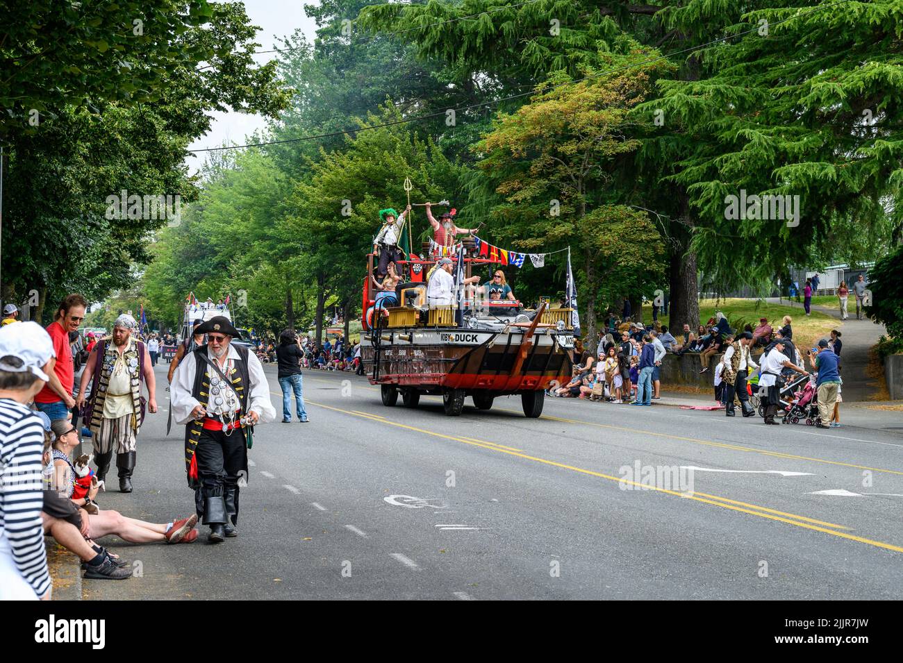 WEST SEATTLE WA, USA – JULY 23, 2022: West Seattle Grand Parade ...