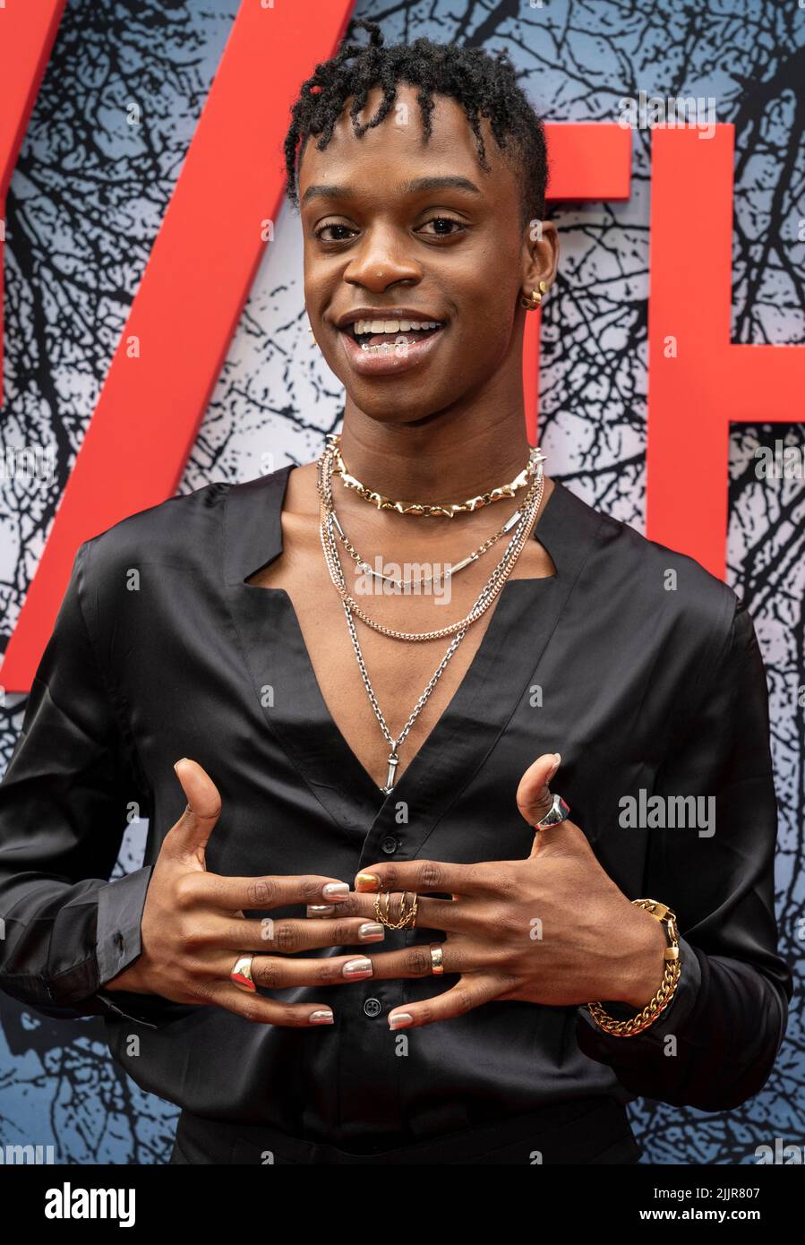 New York, NY - July 27, 2022: Austin Crute attends new York premiere of ...