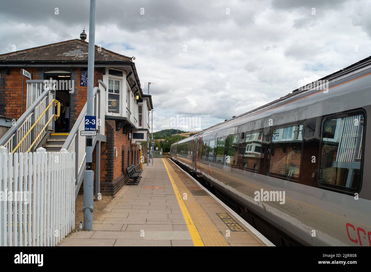 Totnes, Devon, UK. 26th July, 2022. A Cross Country train at Totnes ...