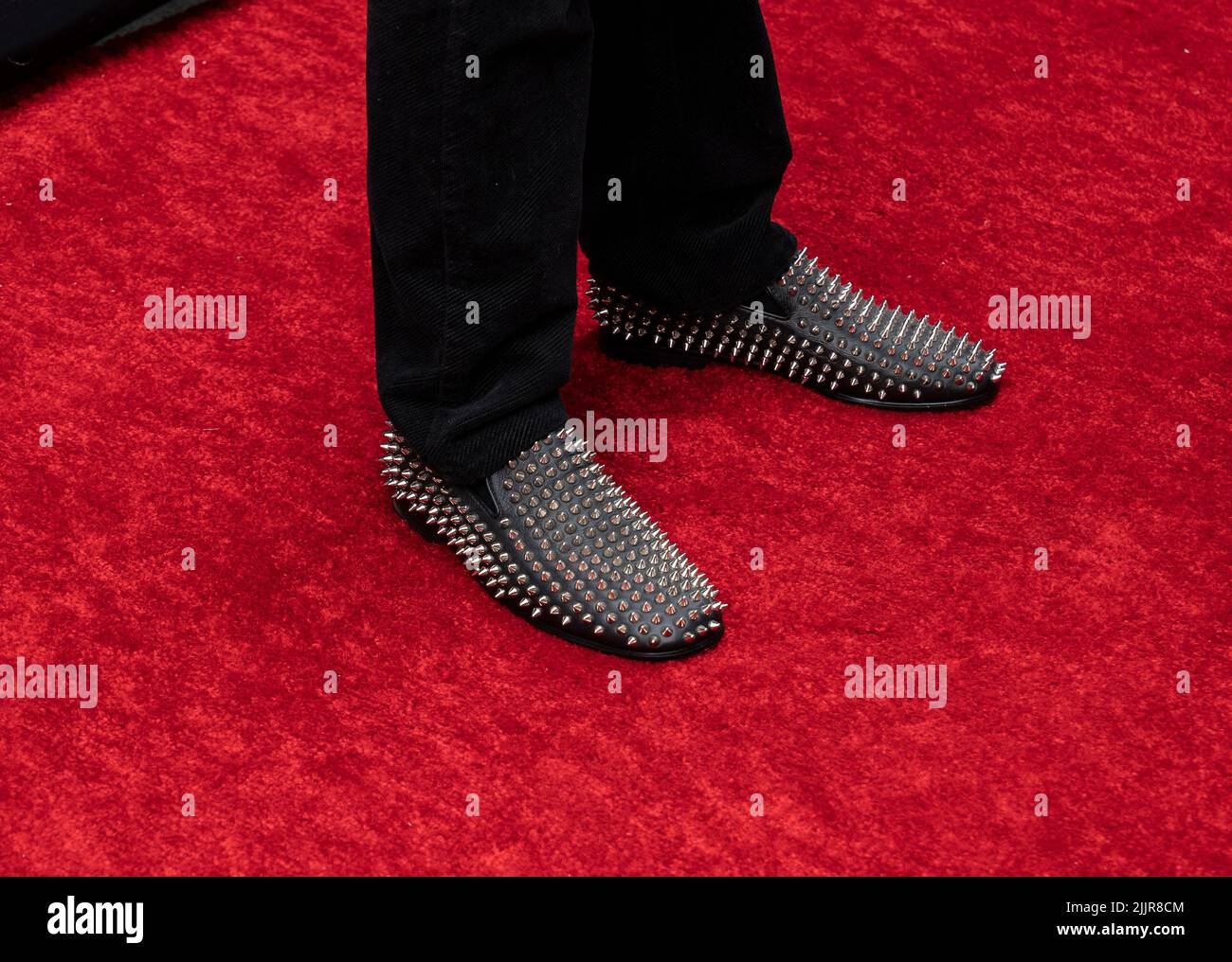 Scott Turner Schofield (shoes by Christian Louboutin detail) attends ...