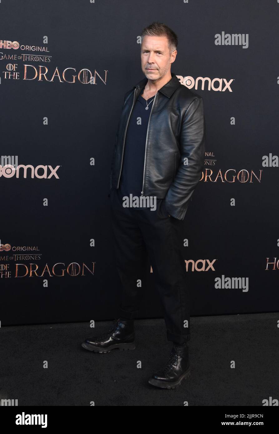 Los Angeles, California, USA 27th July 2022 Actor Paddy Considine ...