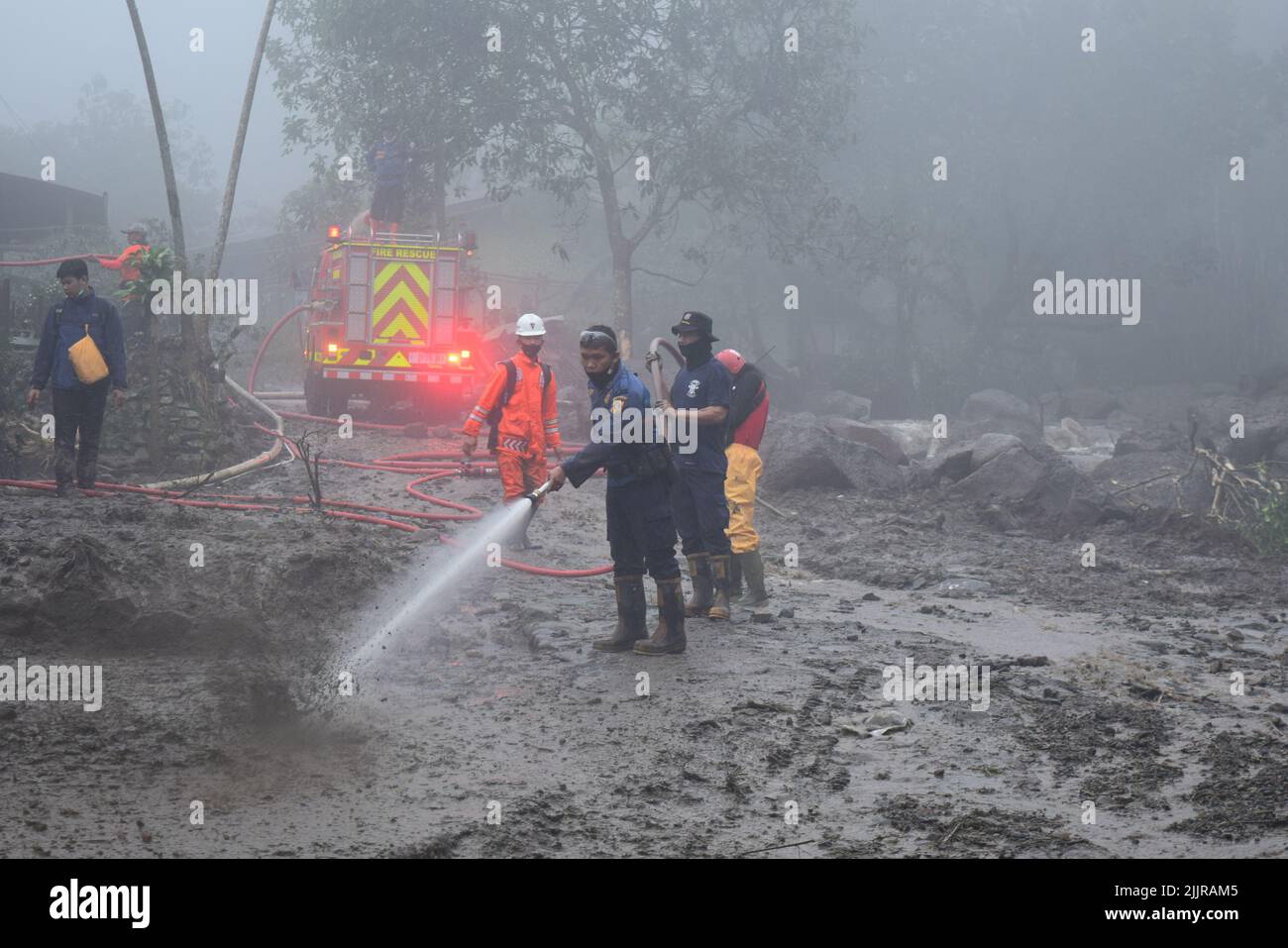 Bogor, Indonesia - January 11, 2021 : flash flood disaster in the Puncak area, Bogor, Indonesia ...