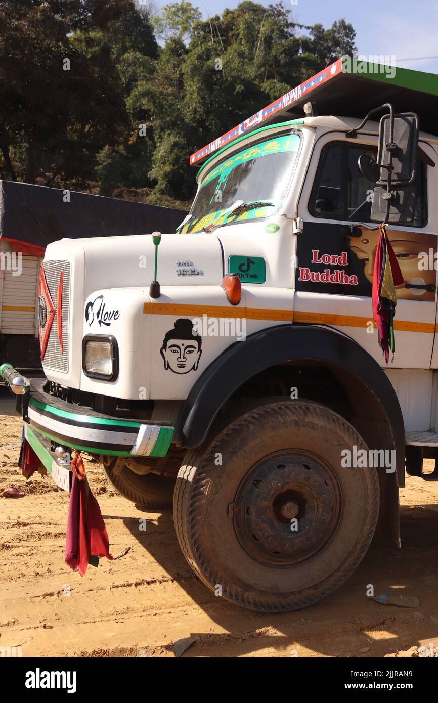 Nepal truck hi-res stock photography and images - Alamy