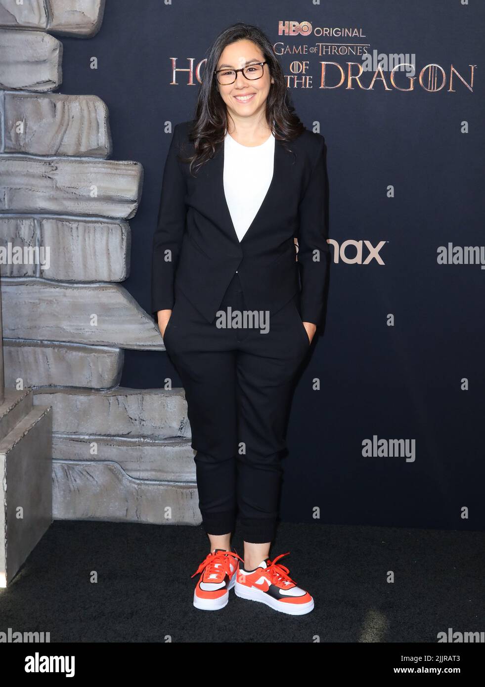 Sara Hess arrives at The HBO Original Drama Series HOUSE OF THE DRAGON ...
