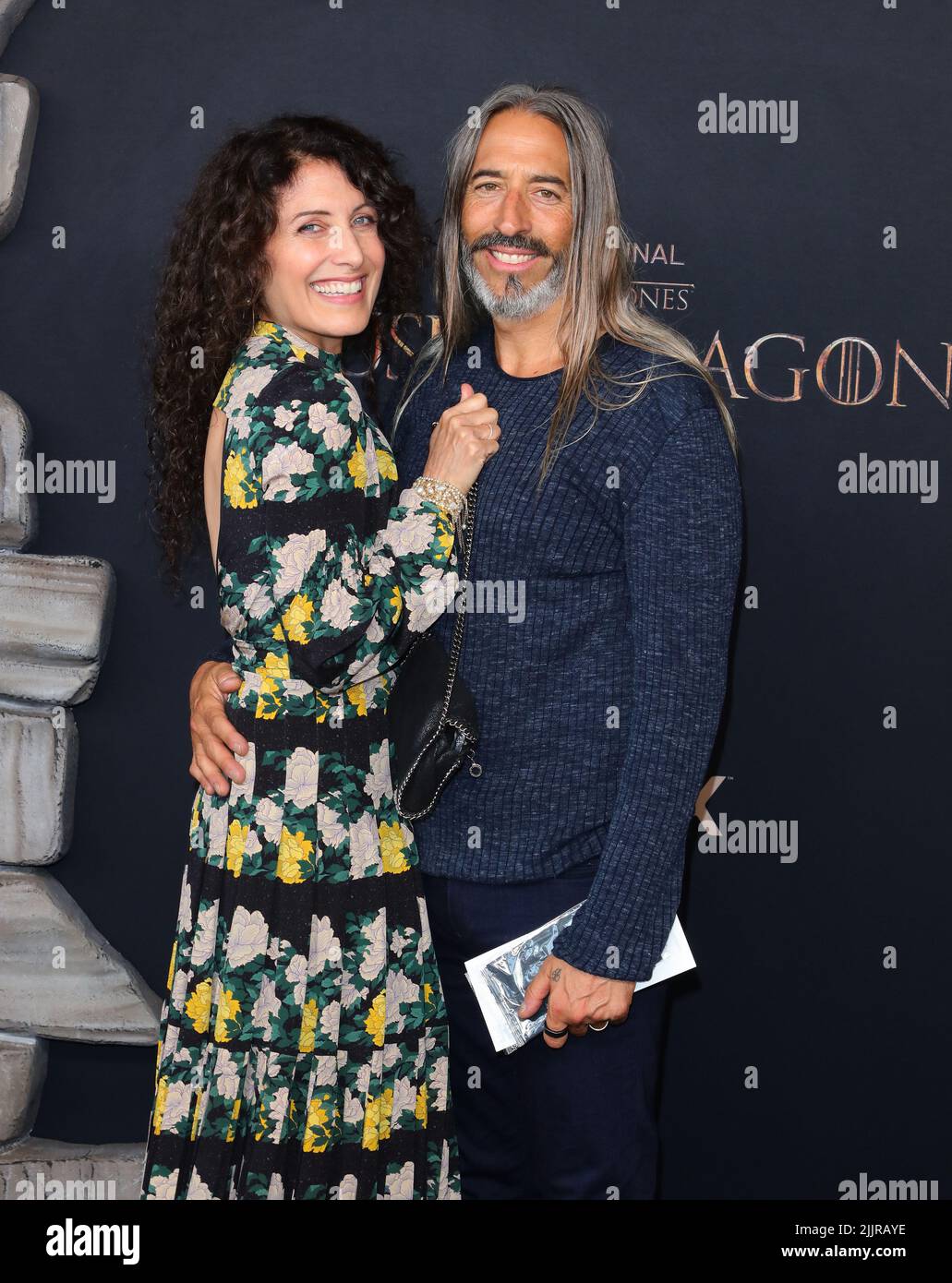 Lisa Edelstein, Robert Russell arrives at The HBO Original Drama Series ...