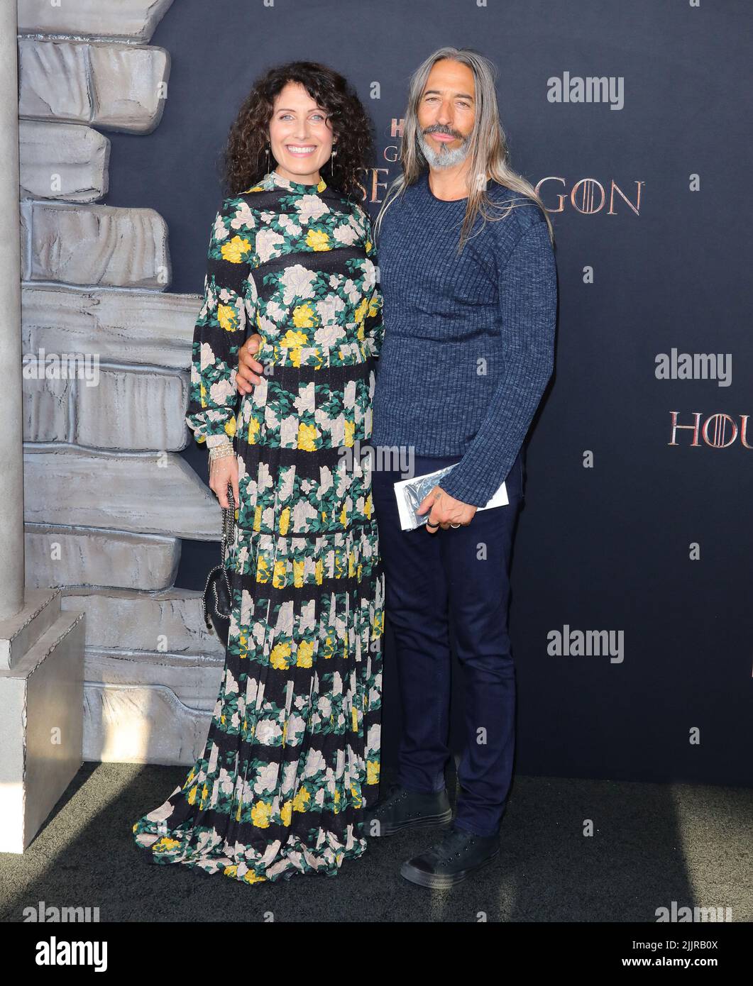 Lisa Edelstein, Robert Russell arrives at The HBO Original Drama Series ...