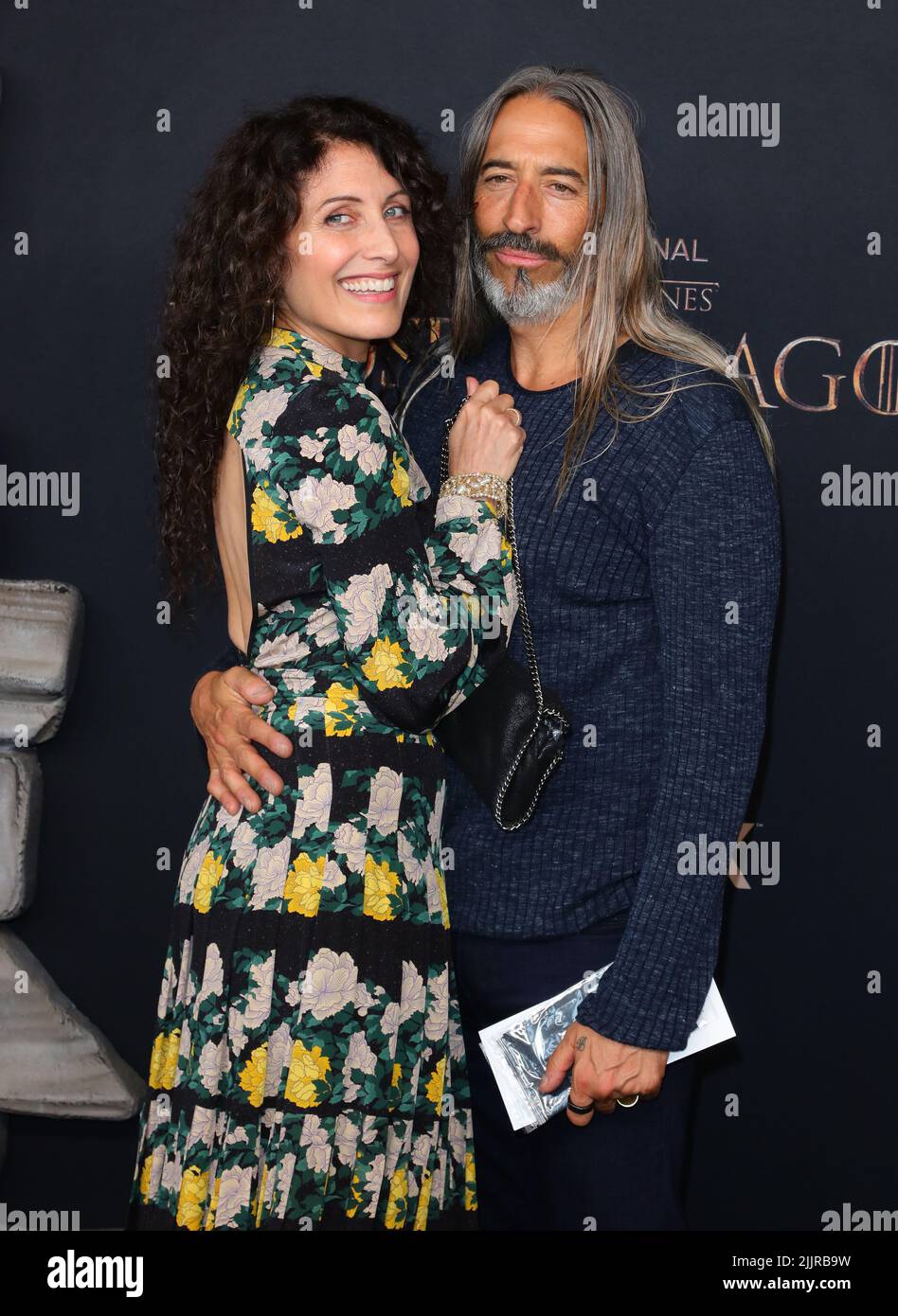 Lisa Edelstein, Robert Russell arrives at The HBO Original Drama Series ...